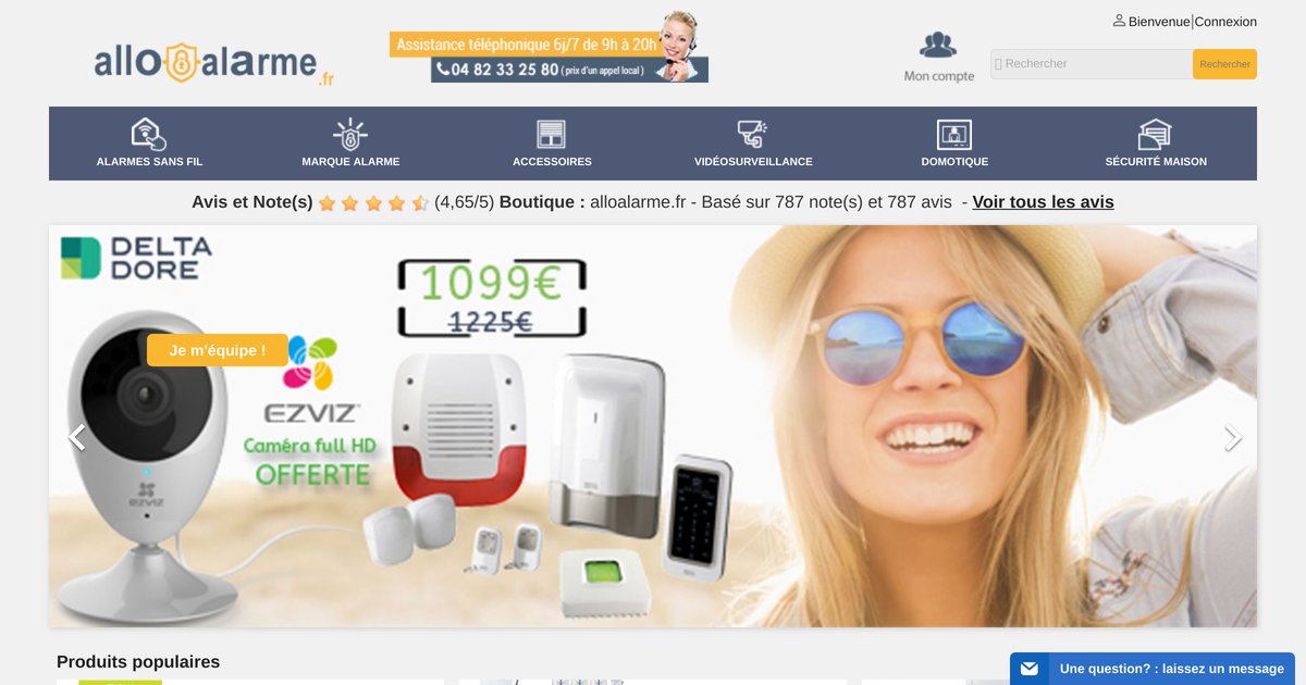 AlloAlarme - Annuaire Domotique